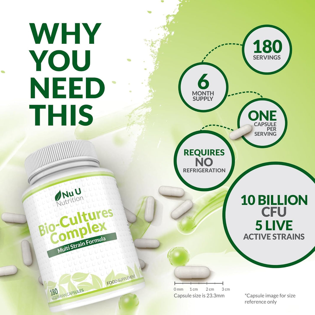 Bio-Cultures Complex – Nu U Nutrition